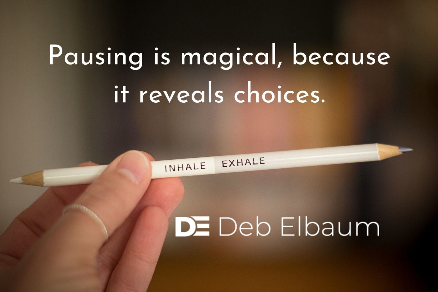 Episode 27: The Secret to Being Less Reactive - Deb Elbaum